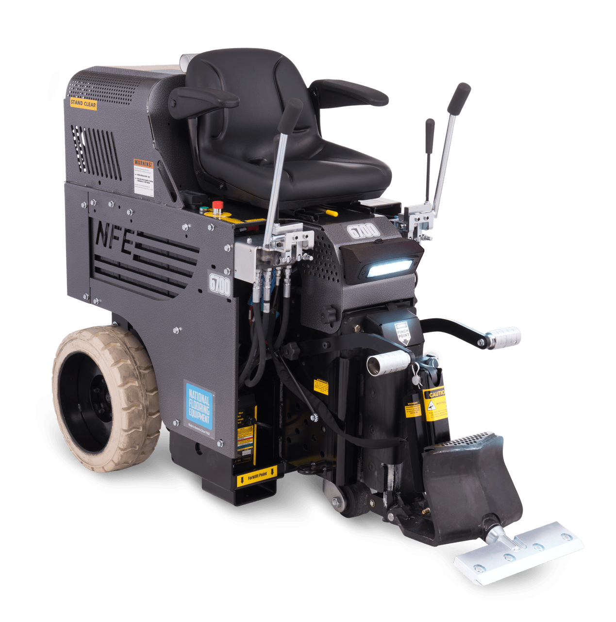 6700 Ride-on Scraper | Battery powered ride-on floor scraper